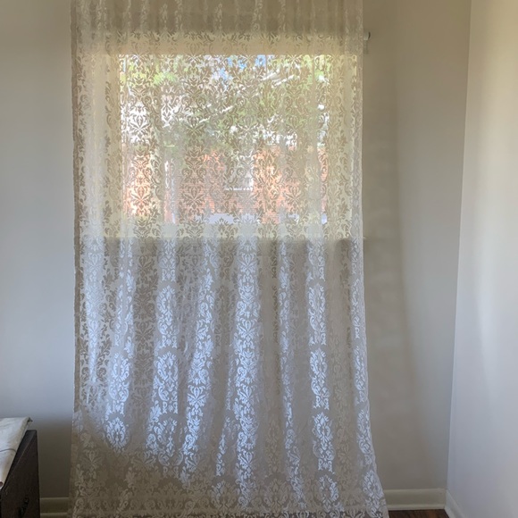 Versailles | Accents | 5 Long Designer Lace Window Panels | Poshmark